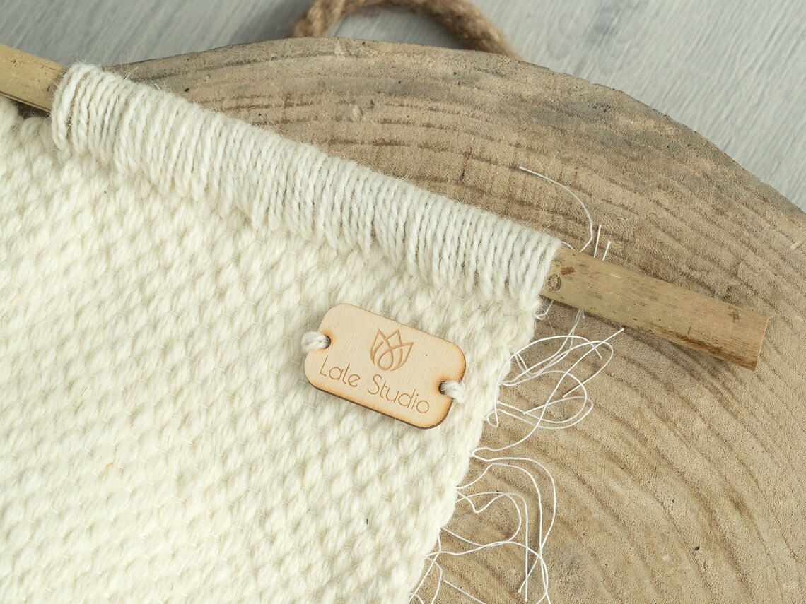 Large Wool Boho Decor Dip Dyed Yarn Wall Hanging Wolle | Etsy