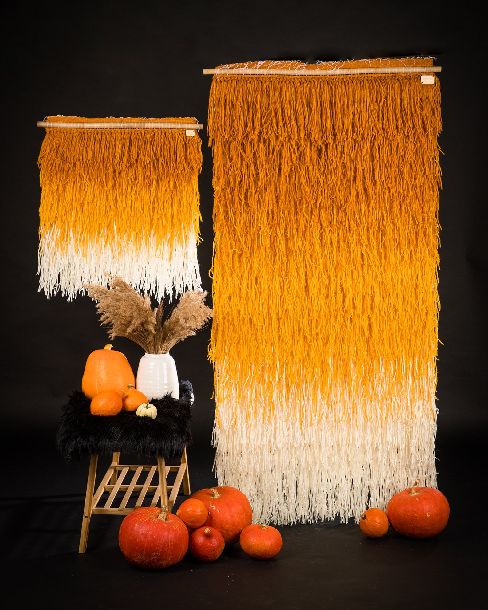 Fabric Wall Art Wool Wall Decor Natural Knitting Wool Large - Etsy