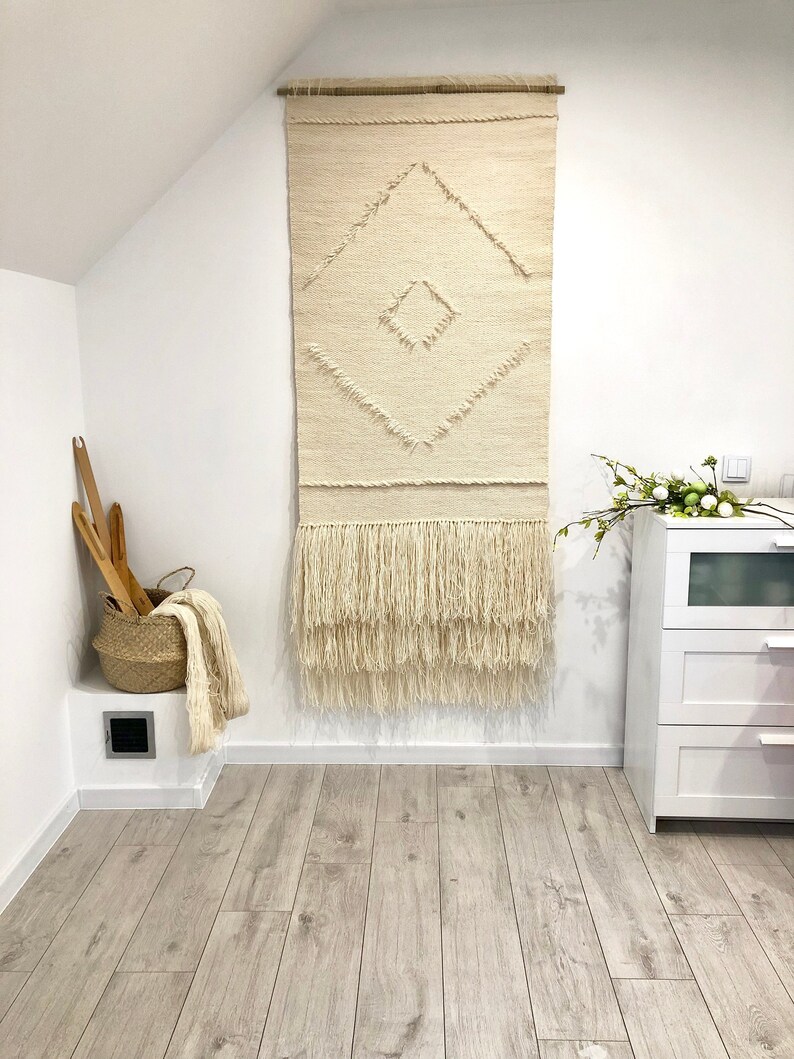 100% Wool Wall Hanging Craft Wool Decoration for Home Wool - Etsy