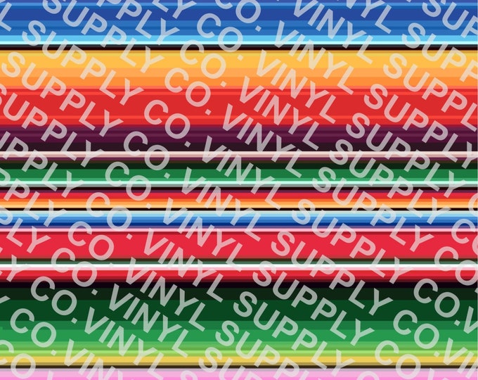 Blue Serape HTV Print - Etsy