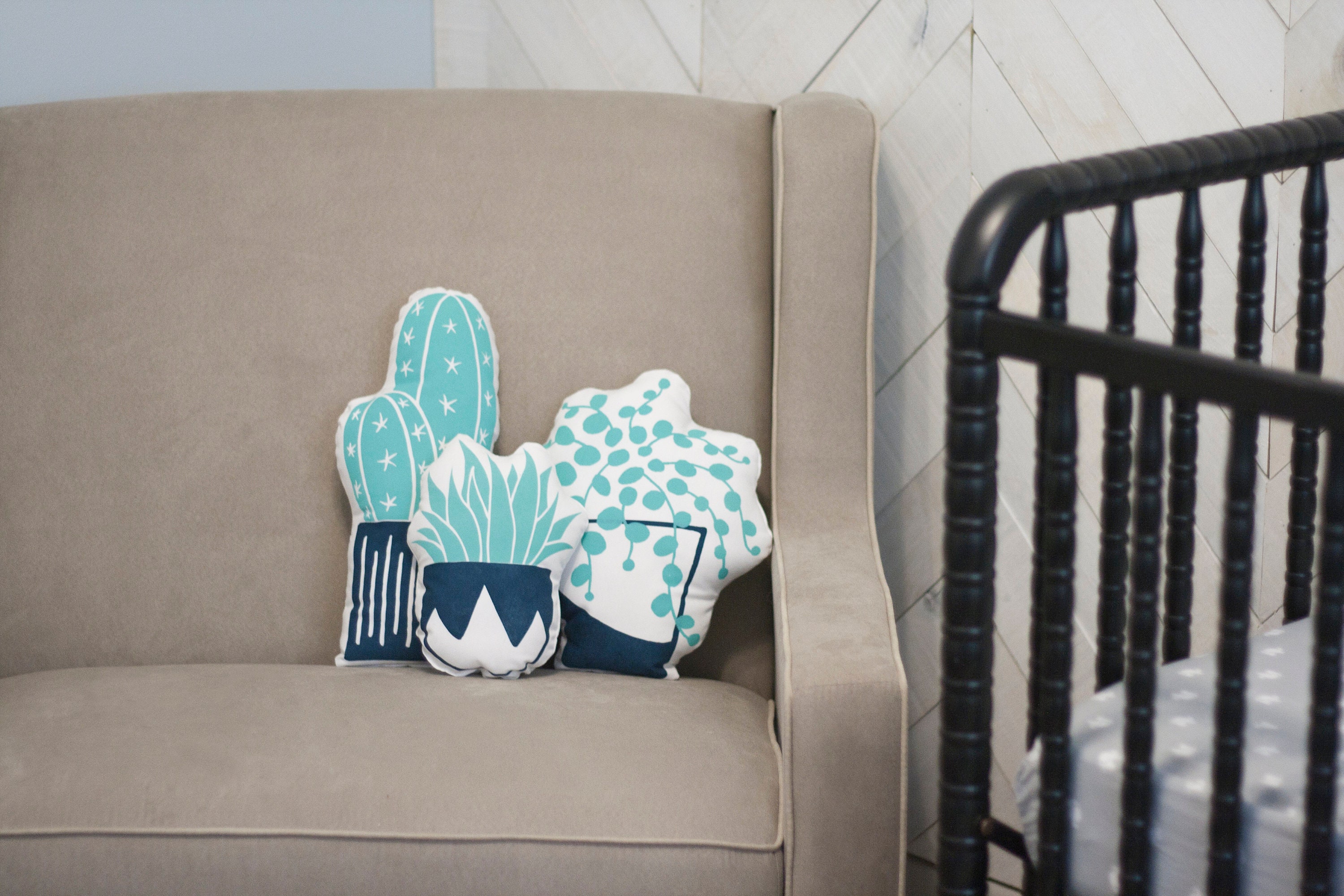 Plant Pillows, Set of 3 Pillows, Hand Made Pillows, Pillows for Kids - Etsy