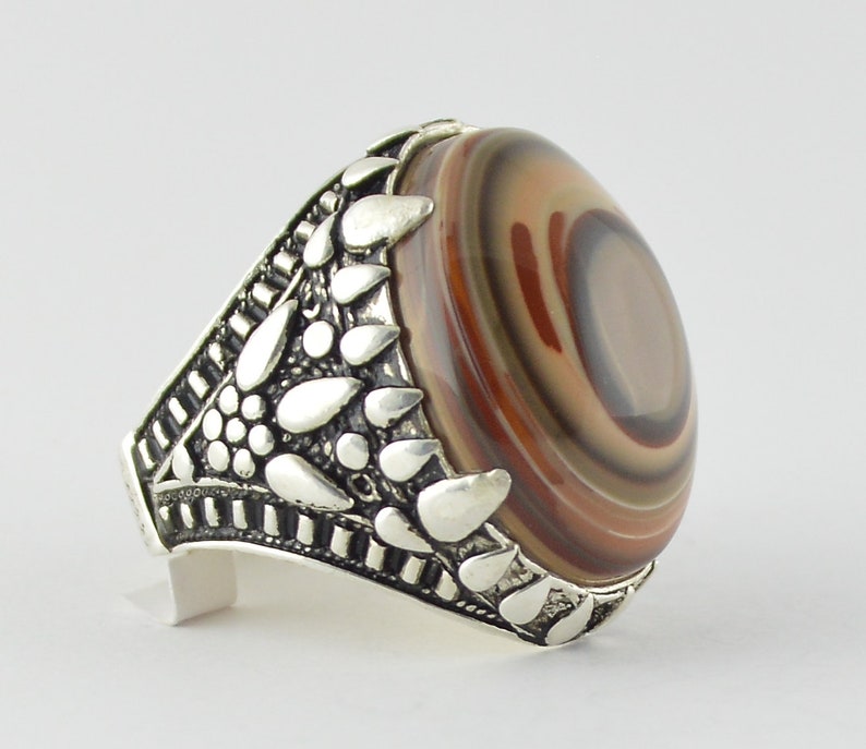 Islamic Authentic Sulemani king Solomon Aqeeq Stone, Yemeni Handmade ...