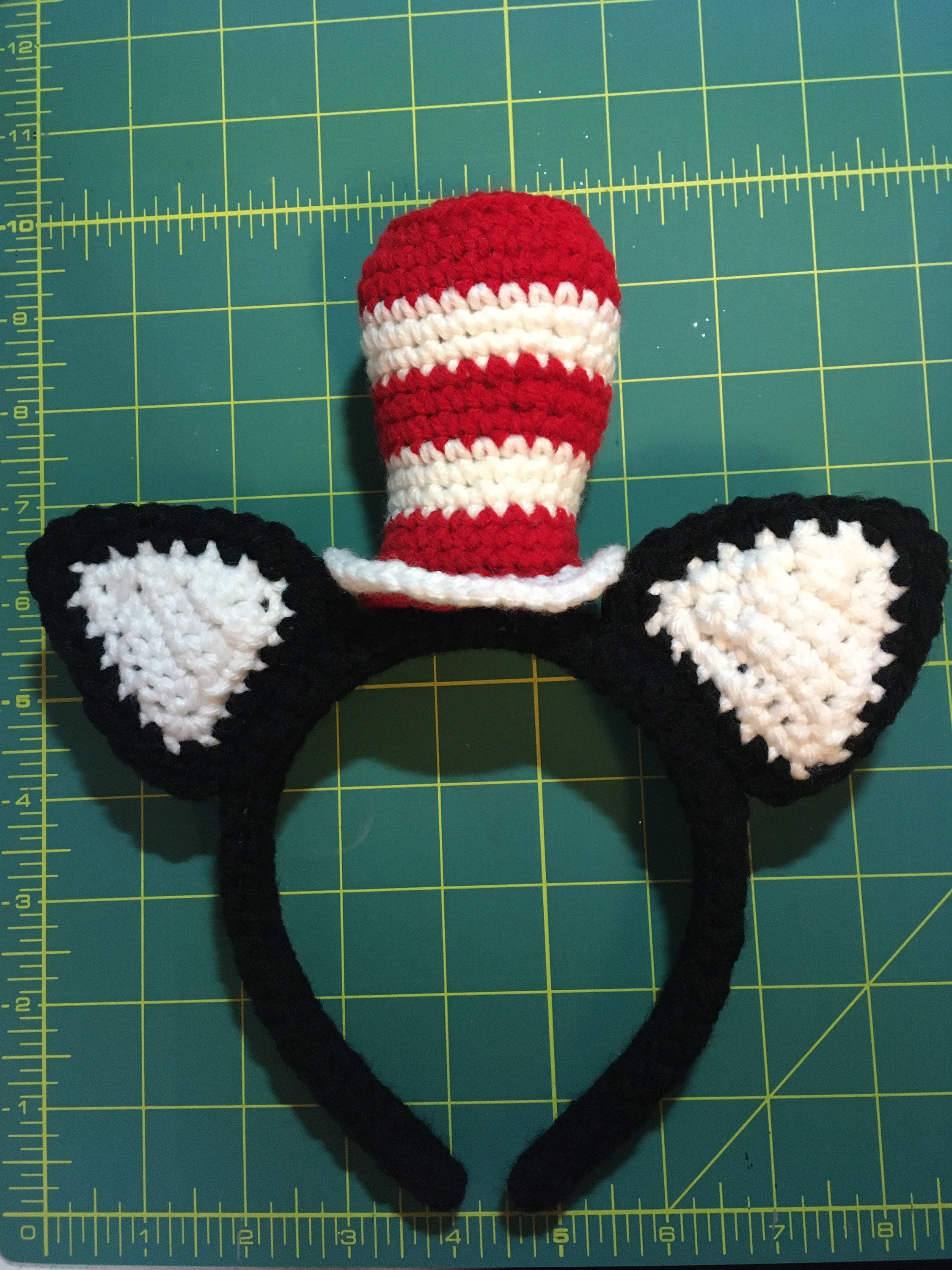 Cat in the Hat Headband, Dr Seuss, Dr Seuss Day, Hat, Photo Prop ...