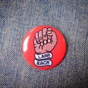 Land Back Pin - Etsy