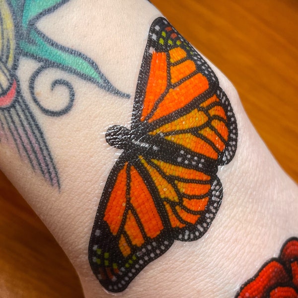 Butterfly Temporary Tattoo - Etsy