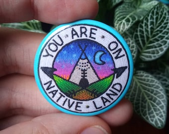 You Are on Native Land Sticker - Etsy