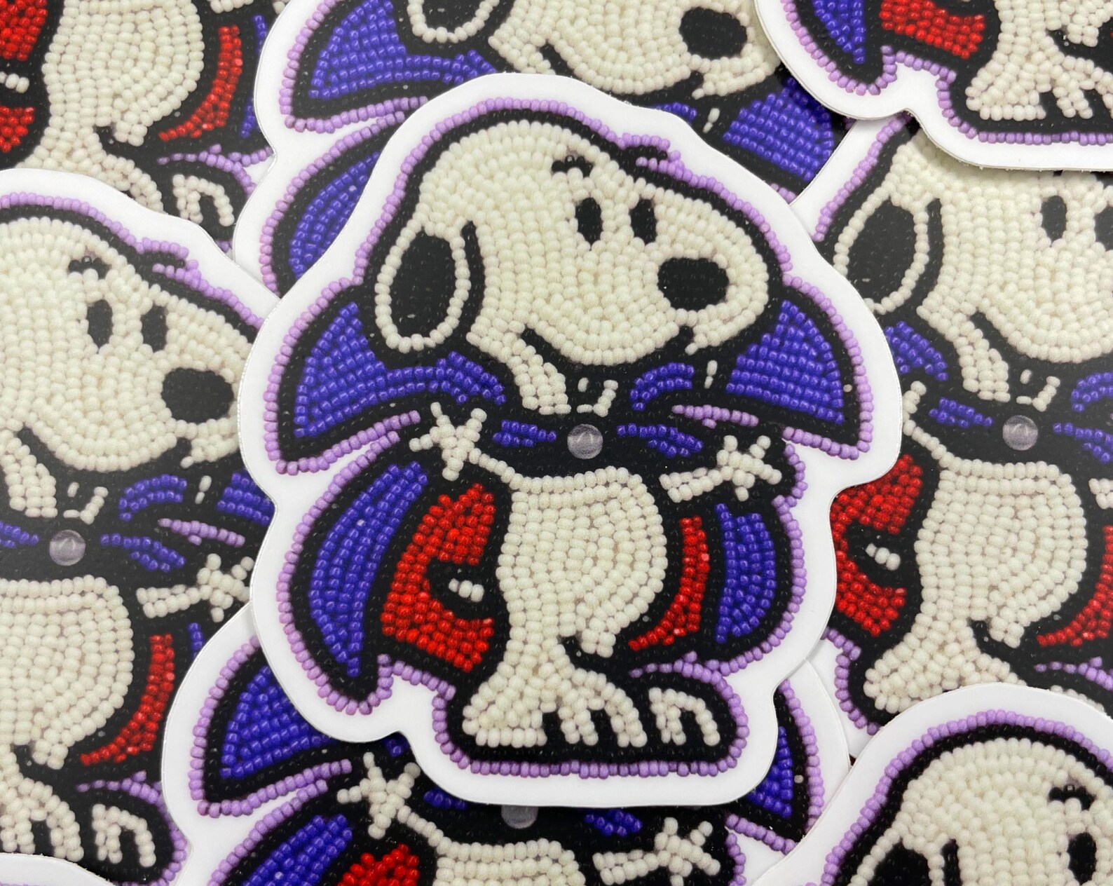 Spooky Snoopy Sticker - Etsy