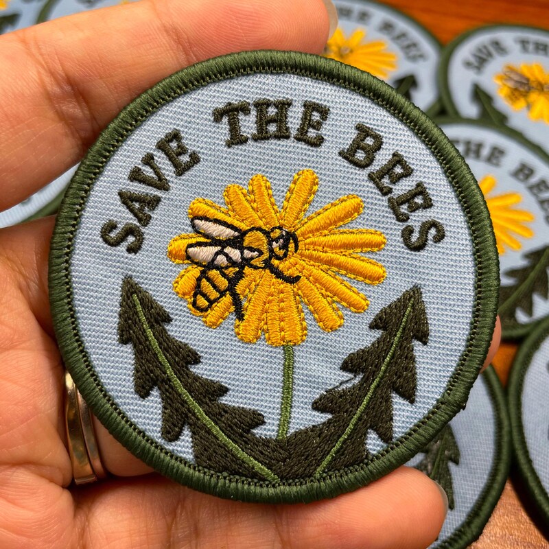 Save the Bees Patch - Etsy
