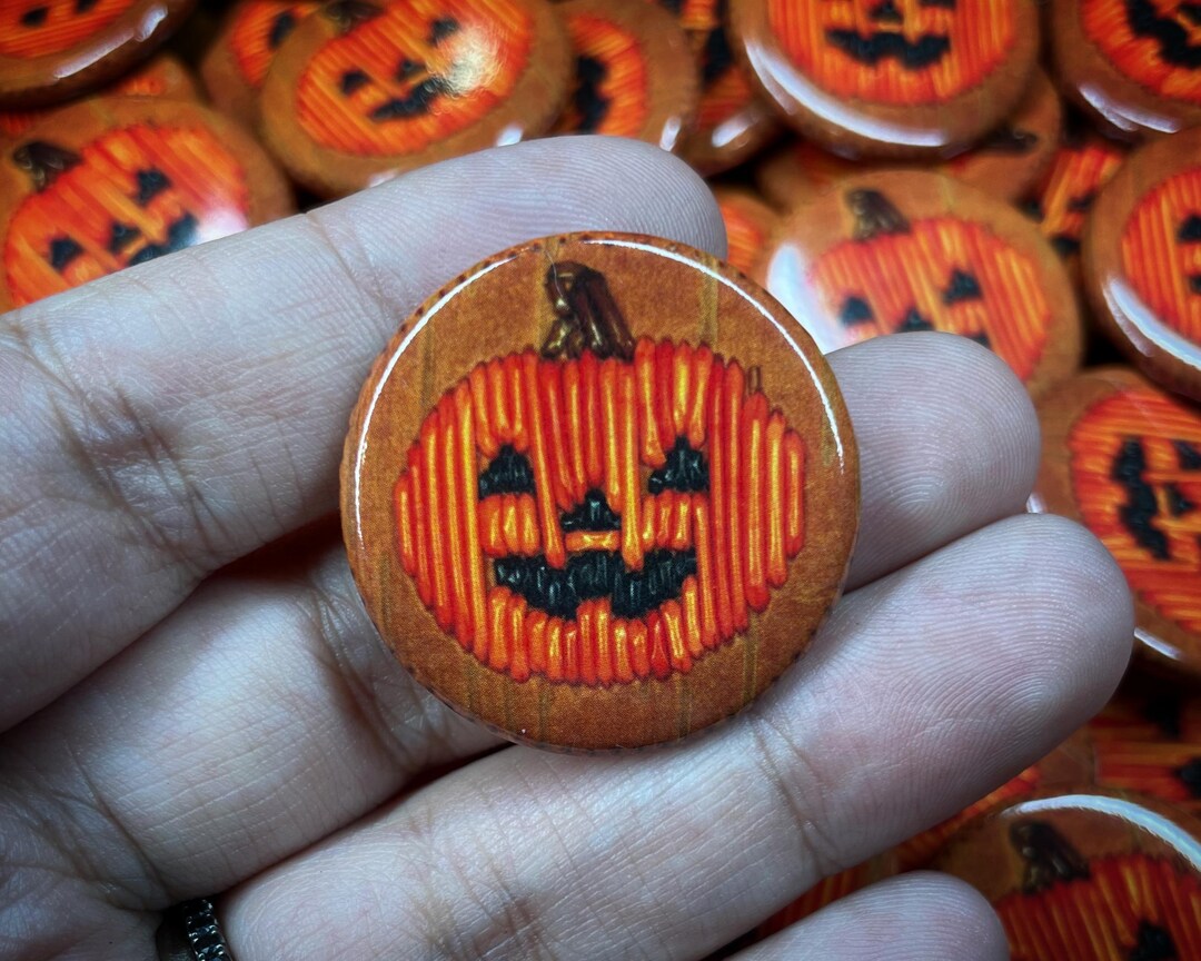 Jack-o’-lantern Pin - Etsy