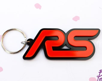 Ford RS Blue Logo Laser Cut Acrylic Keyring – Ford Focus – Car Gift - Etsy