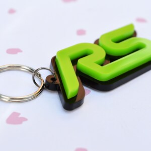 Ford RS Green Logo Laser Cut Acrylic Keyring – Ford Focus – Car Gift - Etsy