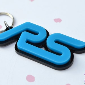 Ford RS Blue Logo Laser Cut Acrylic Keyring – Ford Focus – Car Gift - Etsy