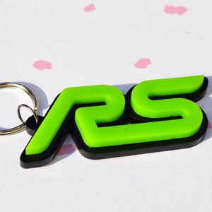 Ford RS Green Logo Laser Cut Acrylic Keyring – Ford Focus – Car Gift - Etsy