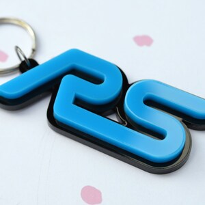 Ford RS Blue Logo Laser Cut Acrylic Keyring – Ford Focus – Car Gift - Etsy