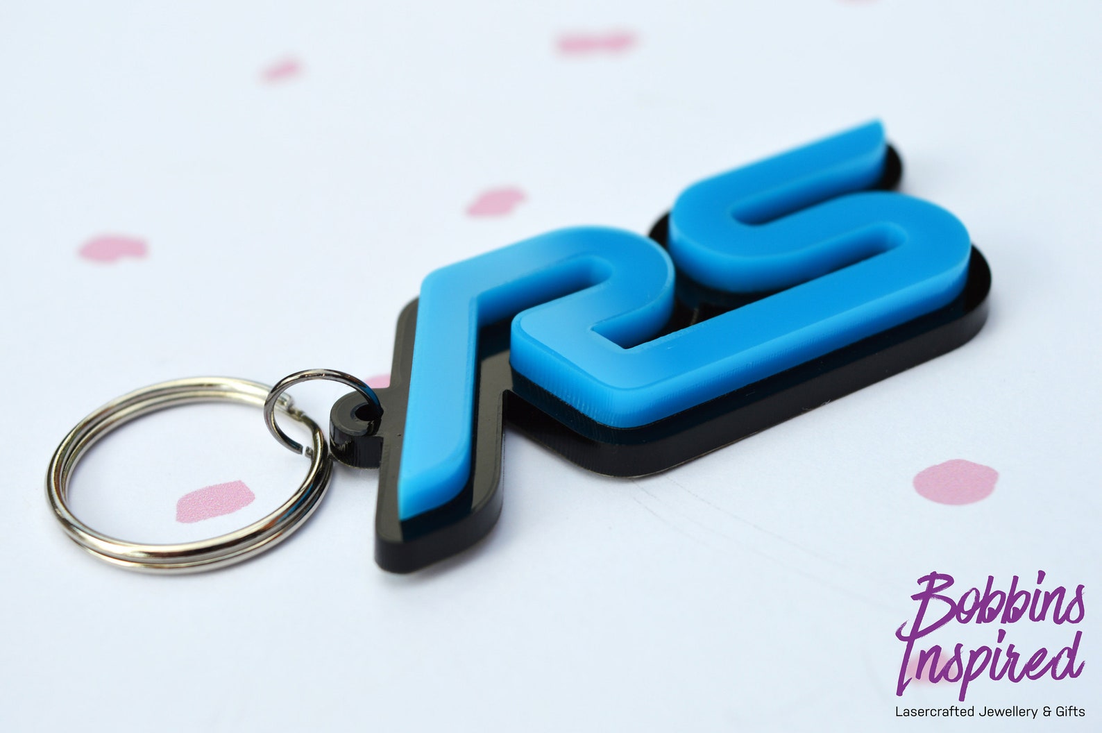Ford RS Blue Logo Laser Cut Acrylic Keyring – Ford Focus – Car Gift - Etsy