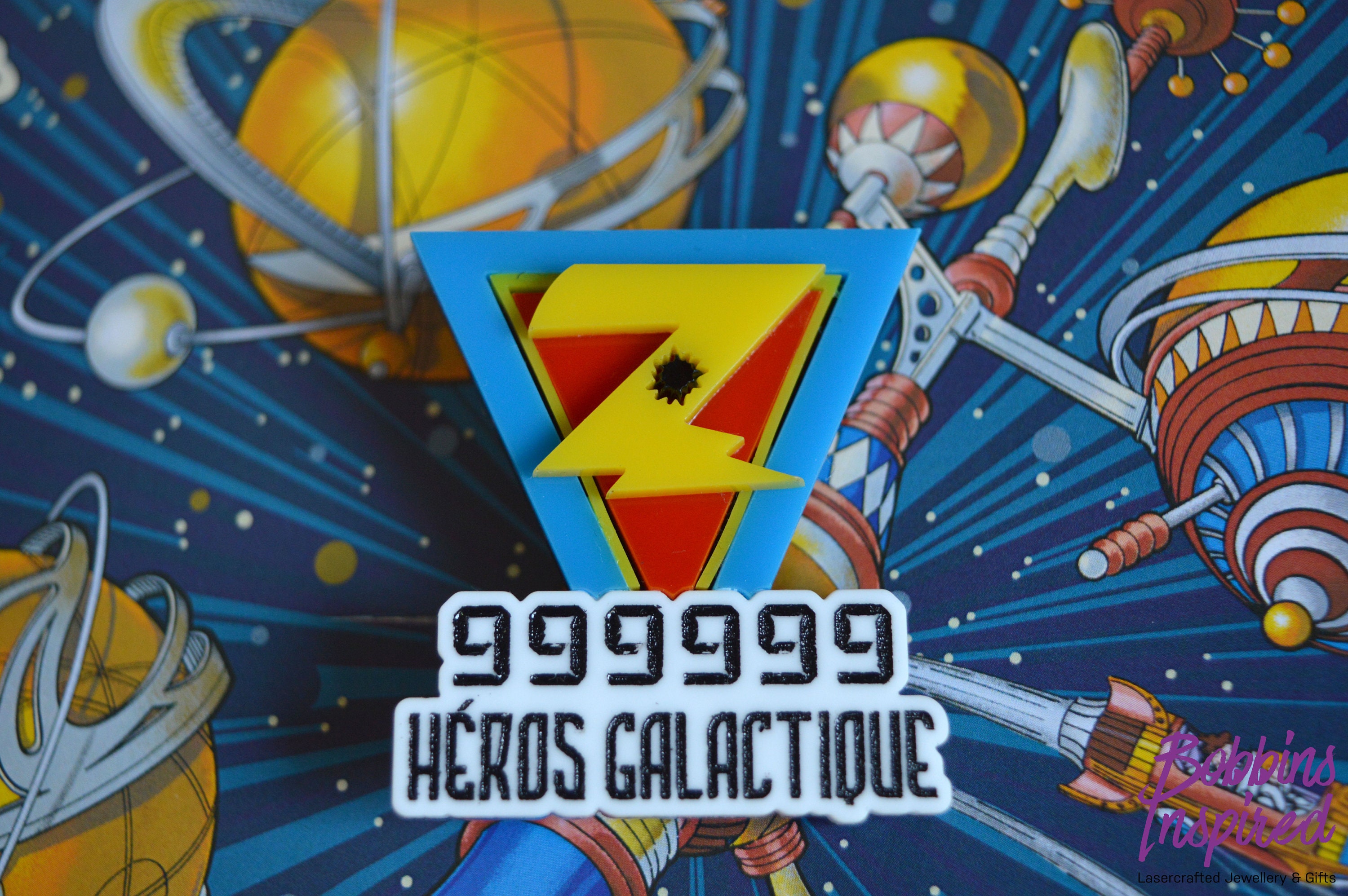 Galactic Hero Pin Disneyland Paris Buzz Lightyear Laser | Etsy
