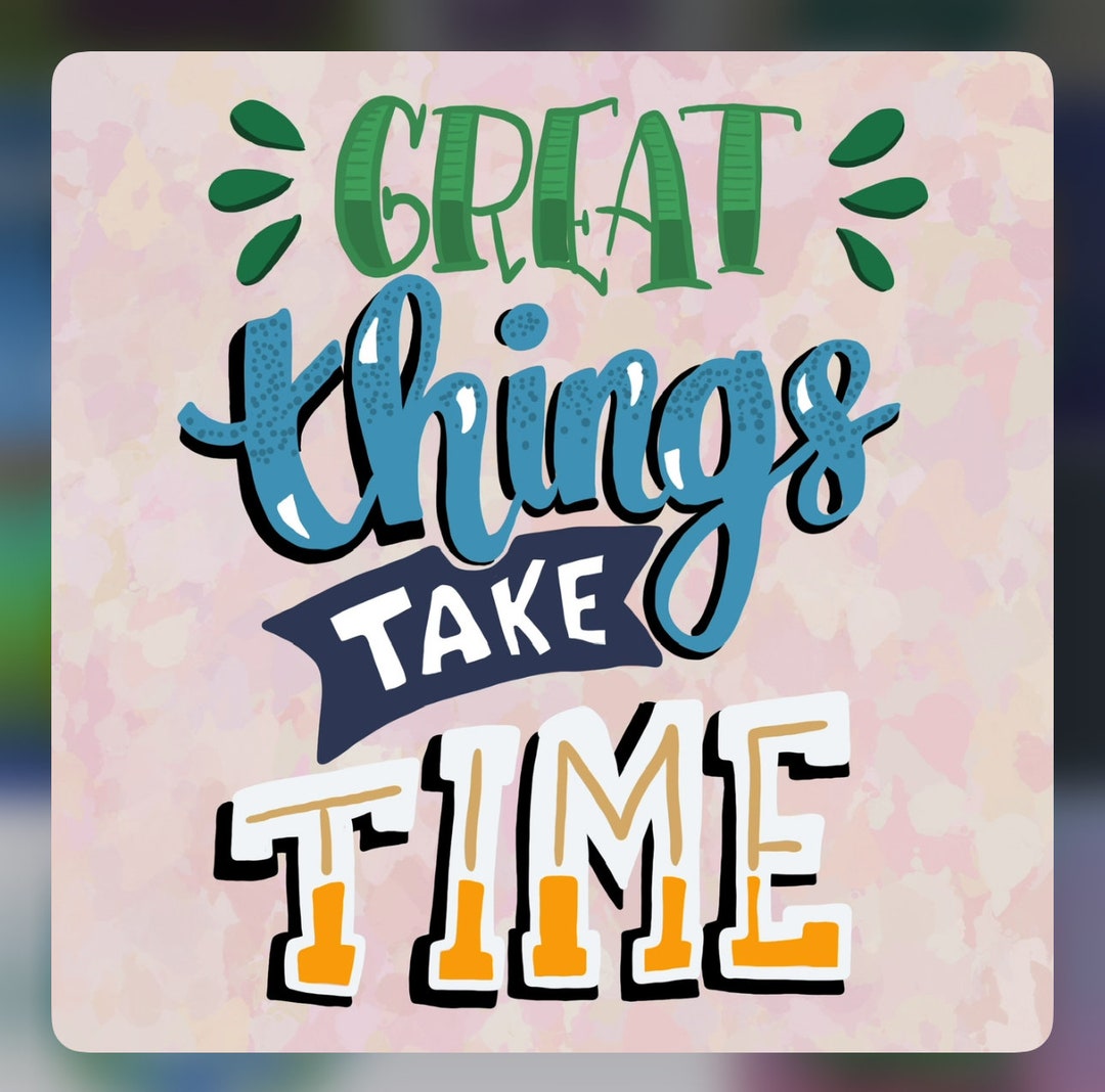 Great Things Hand Lettering - Etsy