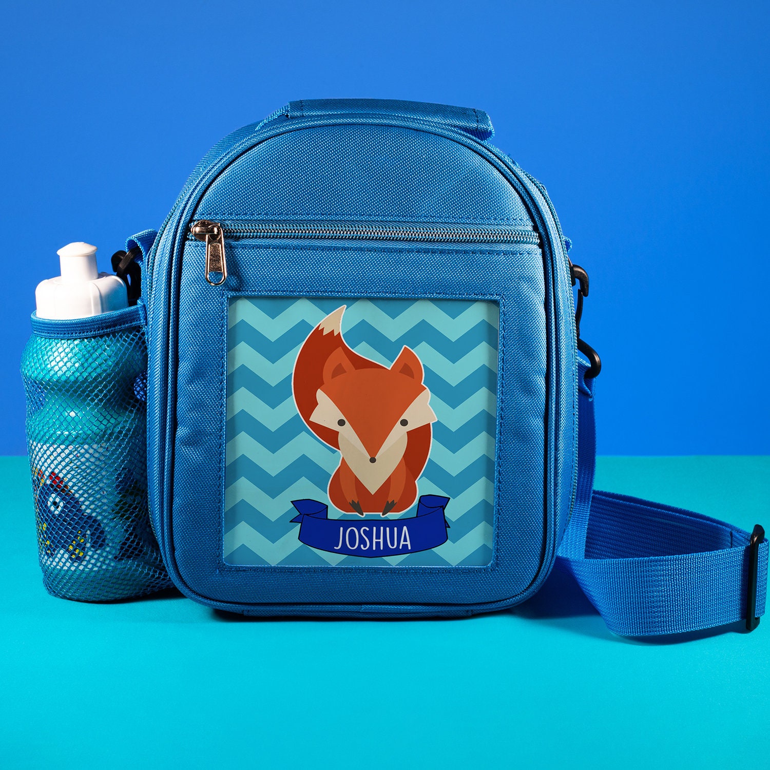 Personalised Fox Lunch Bag Boys School Insulated Animal | Etsy