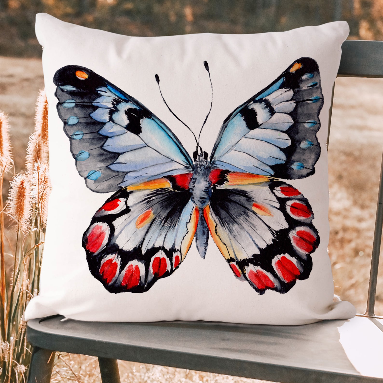 Coussin papillon Cover Bug Accent Insect Pillow Sofa Throw | Etsy