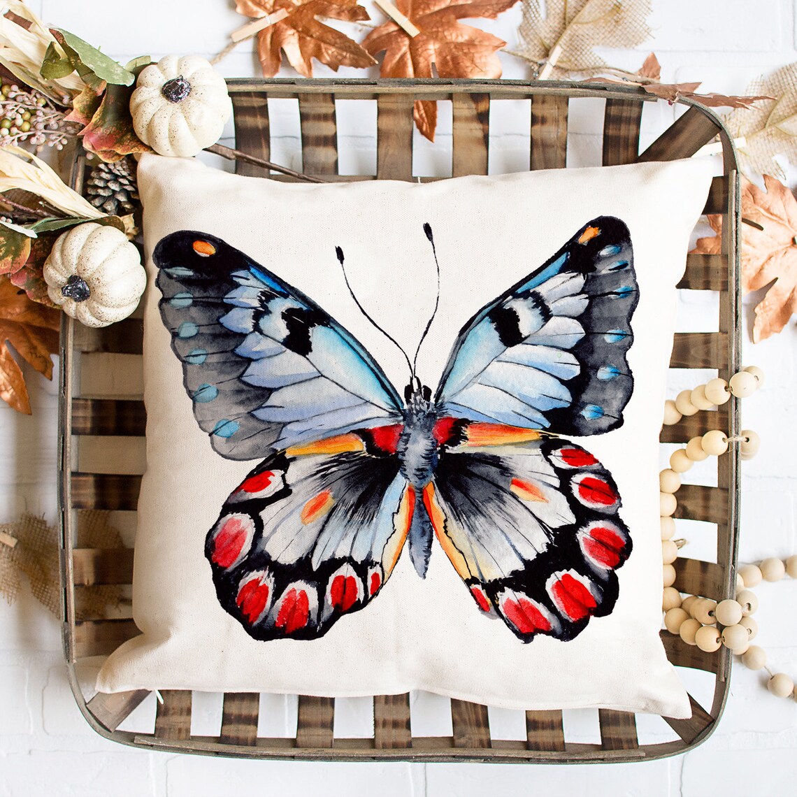 Coussin papillon Cover Bug Accent Insect Pillow Sofa Throw - Etsy France