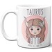 Personalised Zodiac Mug Star Sign Cup Horoscope Birthday Cute Mothers ...
