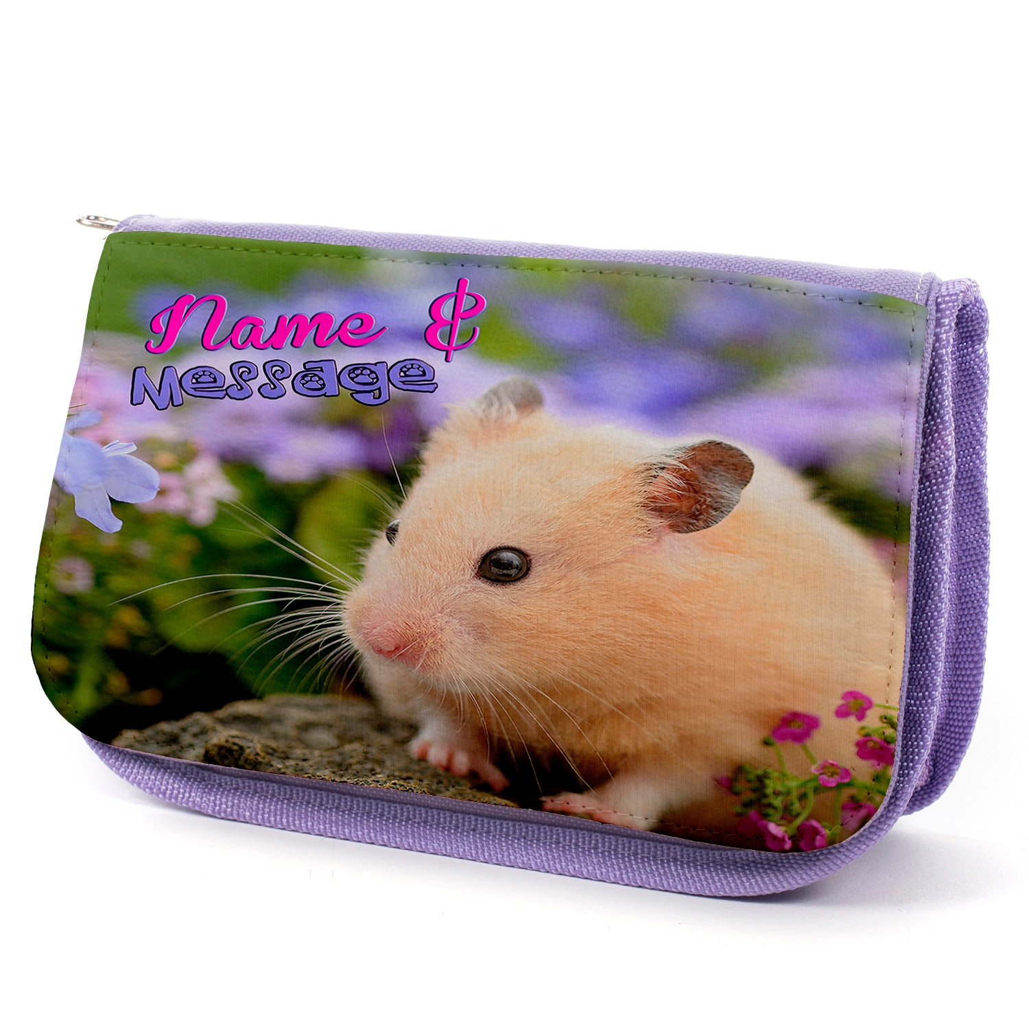 Personalised Hamster Girls Pencil Case School Stationary Bag - Etsy UK