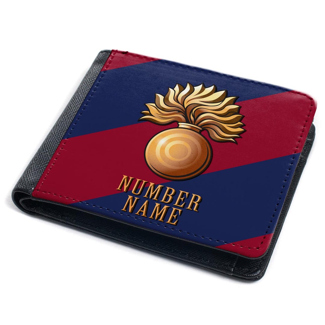Personalised Army Wallet the Grenadier Guards Wallet Bi Fold Card Money ...
