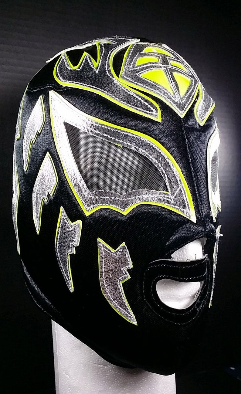 Adult LA SOMBRA shadow MASK Wrestler Day of the dead luchador | Etsy