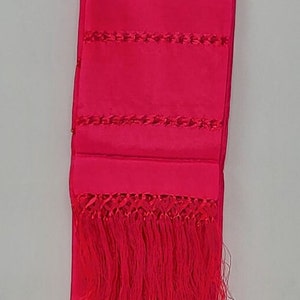 Rebozo rosa sólido, típico mexicano, rebozo o chalina, chal mexicano 94 ...