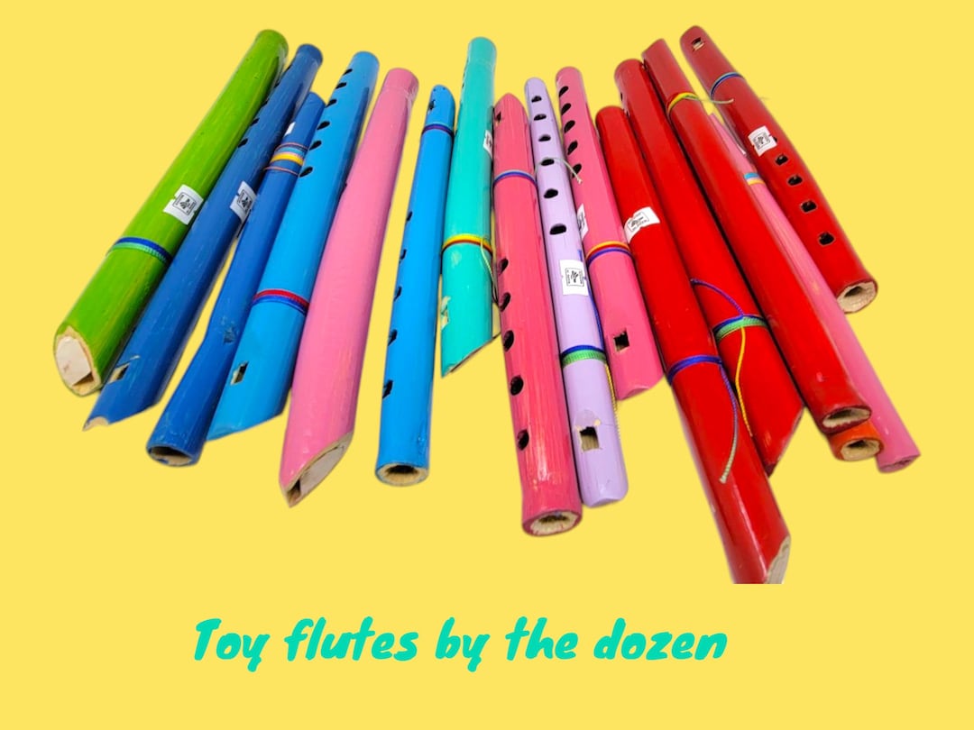 Peruvian Bamboo Flute Toy Syrinx - 1 Dozen - Etsy