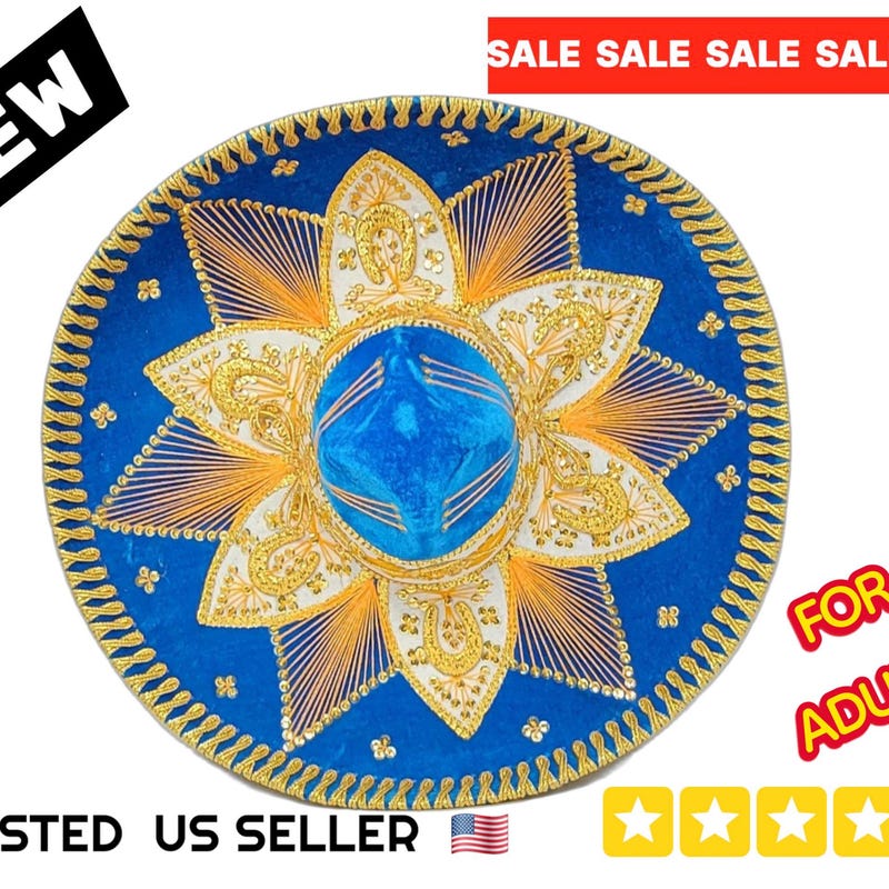 Authentic Mariachi Sombrero - Etsy