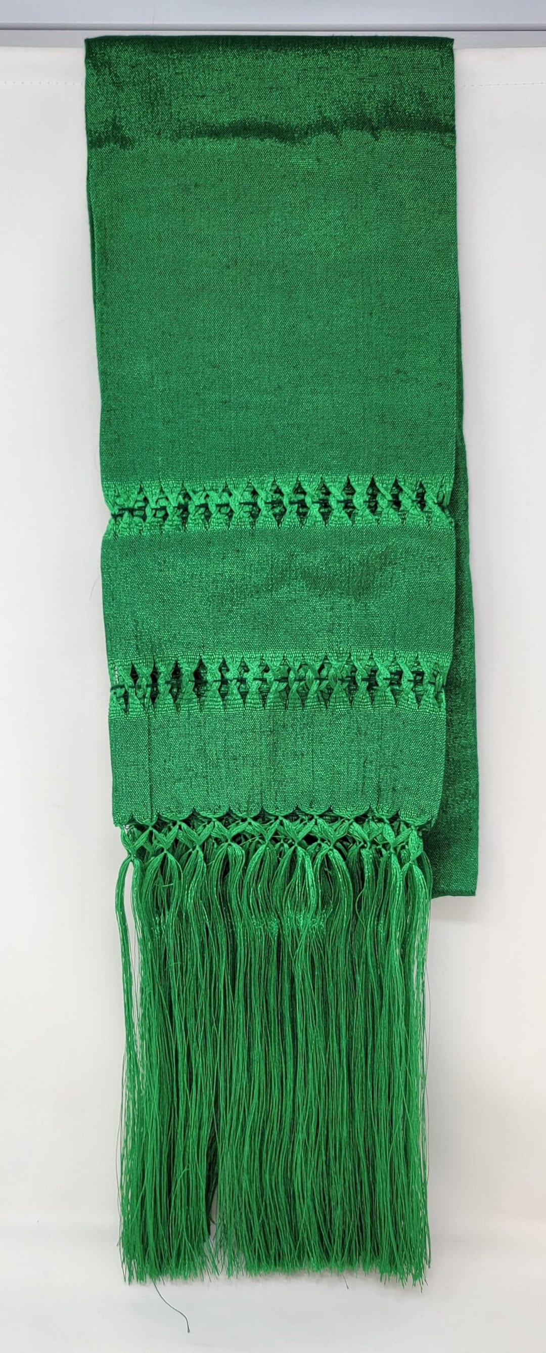 DARK GREEN Rebozo Mexican Tipical Rebozo or Chalina, Mexican Shawl (94 ...