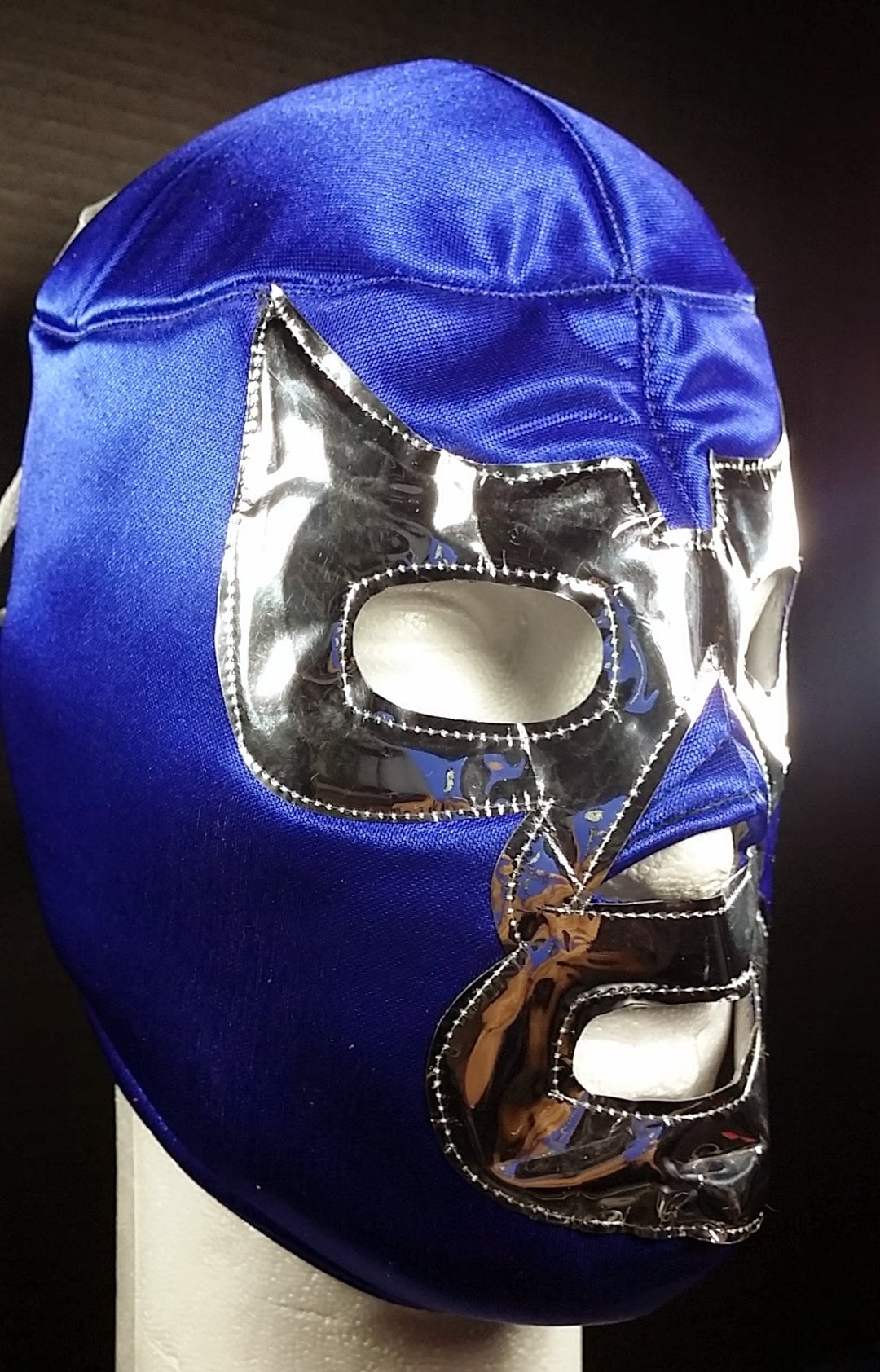 Adult BLUE DEMON Wrestler Day of the Dead Luchador Nacho Libre | Etsy