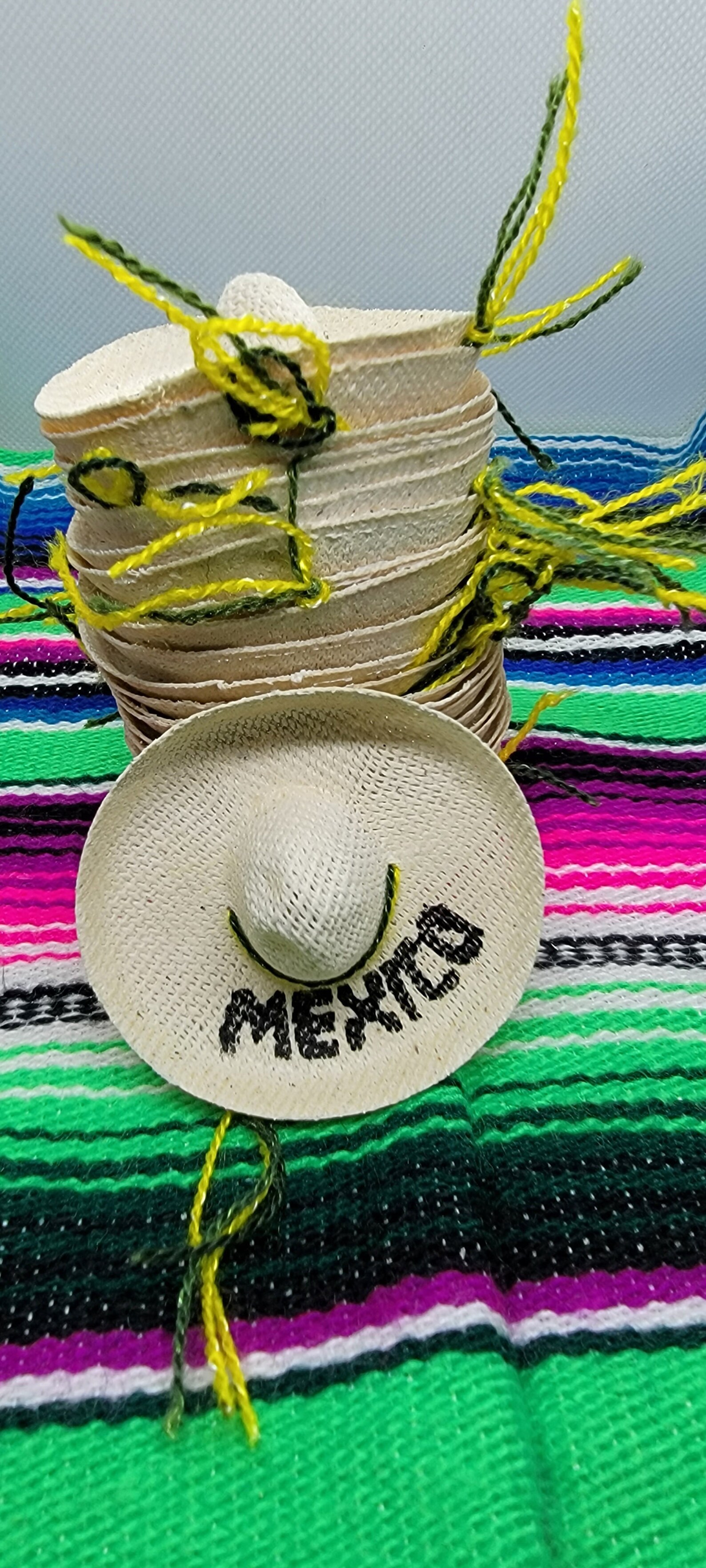 Mini Sombreros With Mexico Text - Wholesale Lot of 12 (2-3 Inch) - Etsy