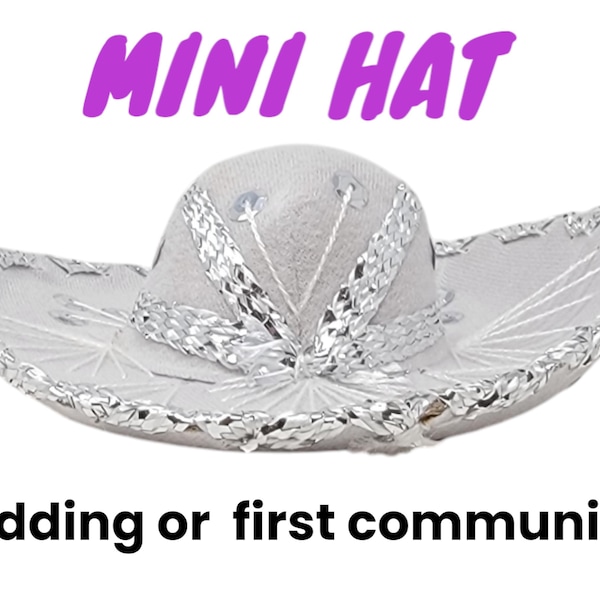 Mini Mariachi Hat - Etsy