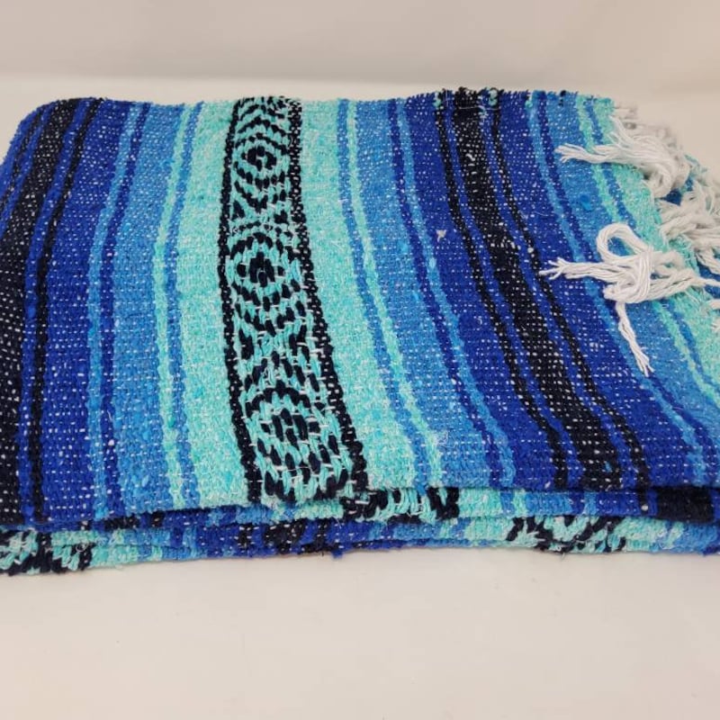 Royal Blue Throw Blanket - Etsy