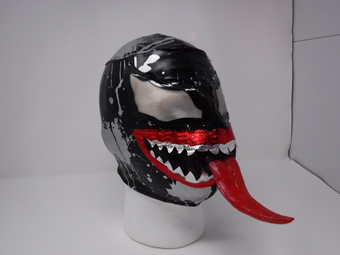 Kids Venom Mask Replica With Plastic Tongue | Etsy