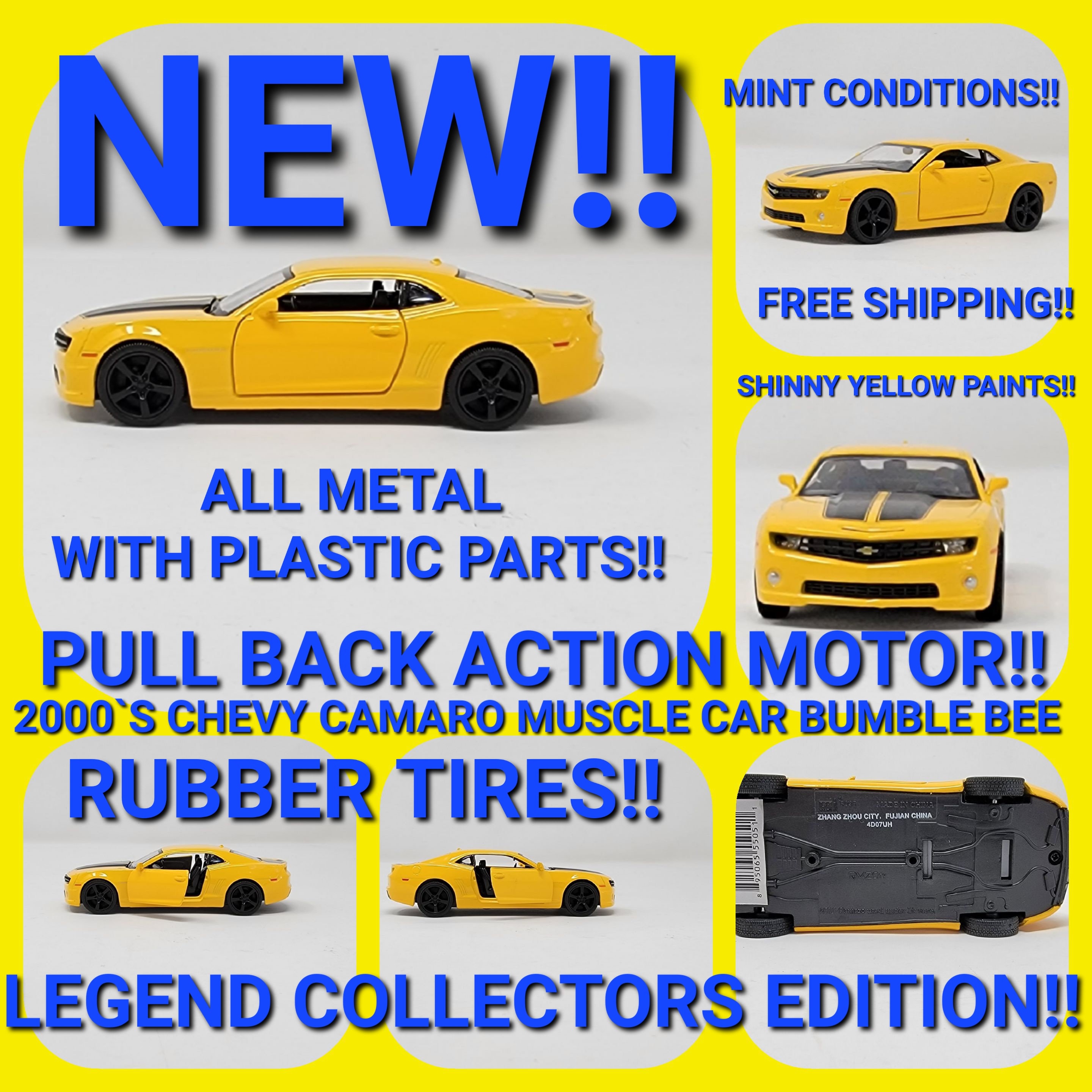 Transformers Bumblebee Car Side View