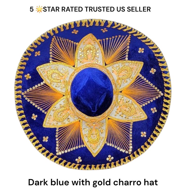 Authentic Mexican Sombrero - Etsy