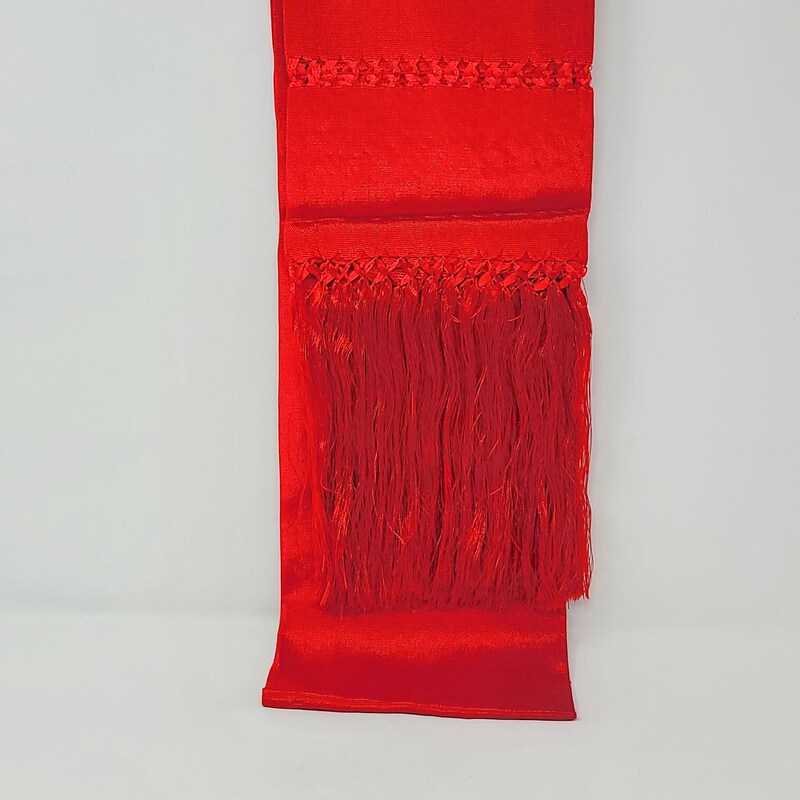 Red Mexico Shawl - Etsy UK