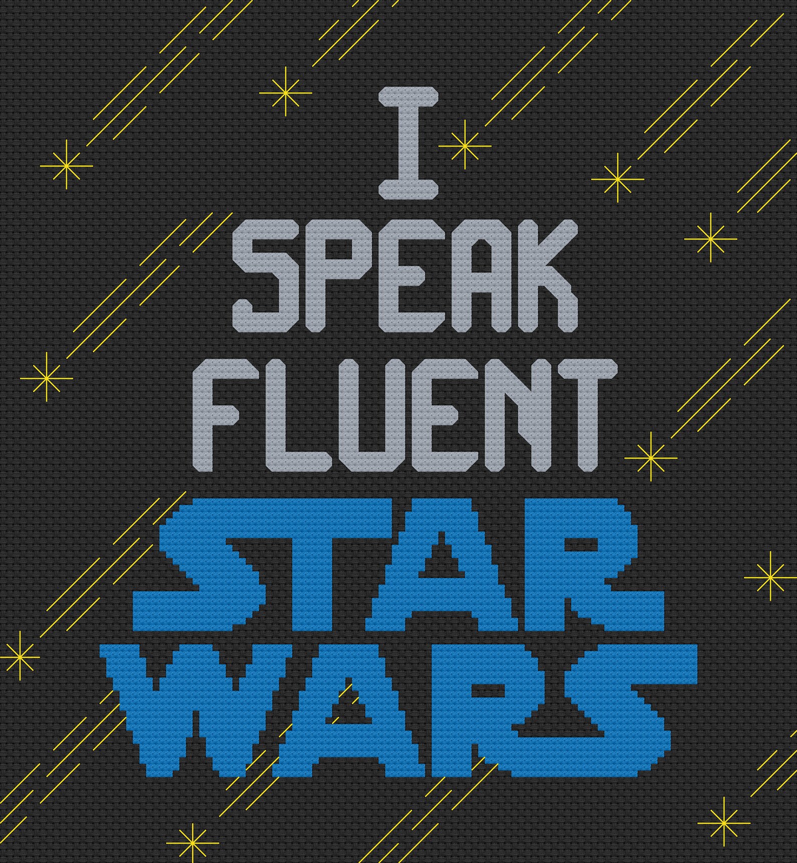 I Speak Fluent Star Wars - Etsy