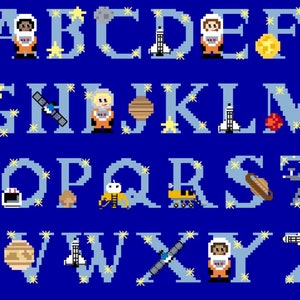 NASA Alphabet - Etsy