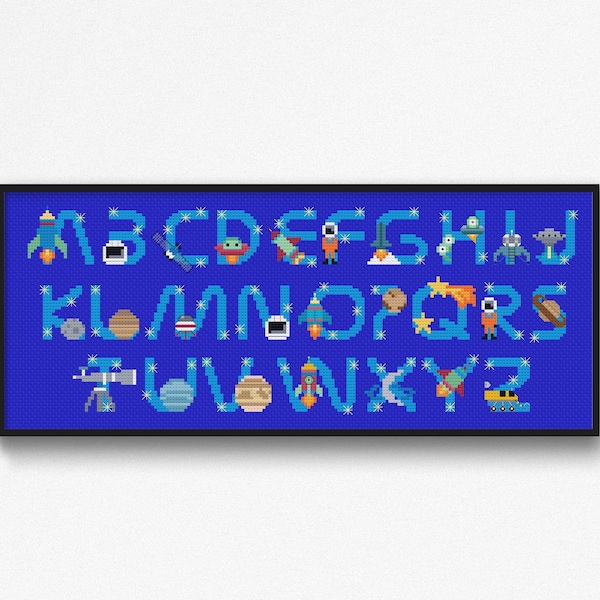 NASA Alphabet - Etsy