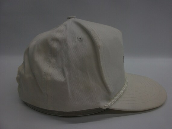 No Rocking Chair Maple Leaf Logo Hat Vintage White Sn… - Gem