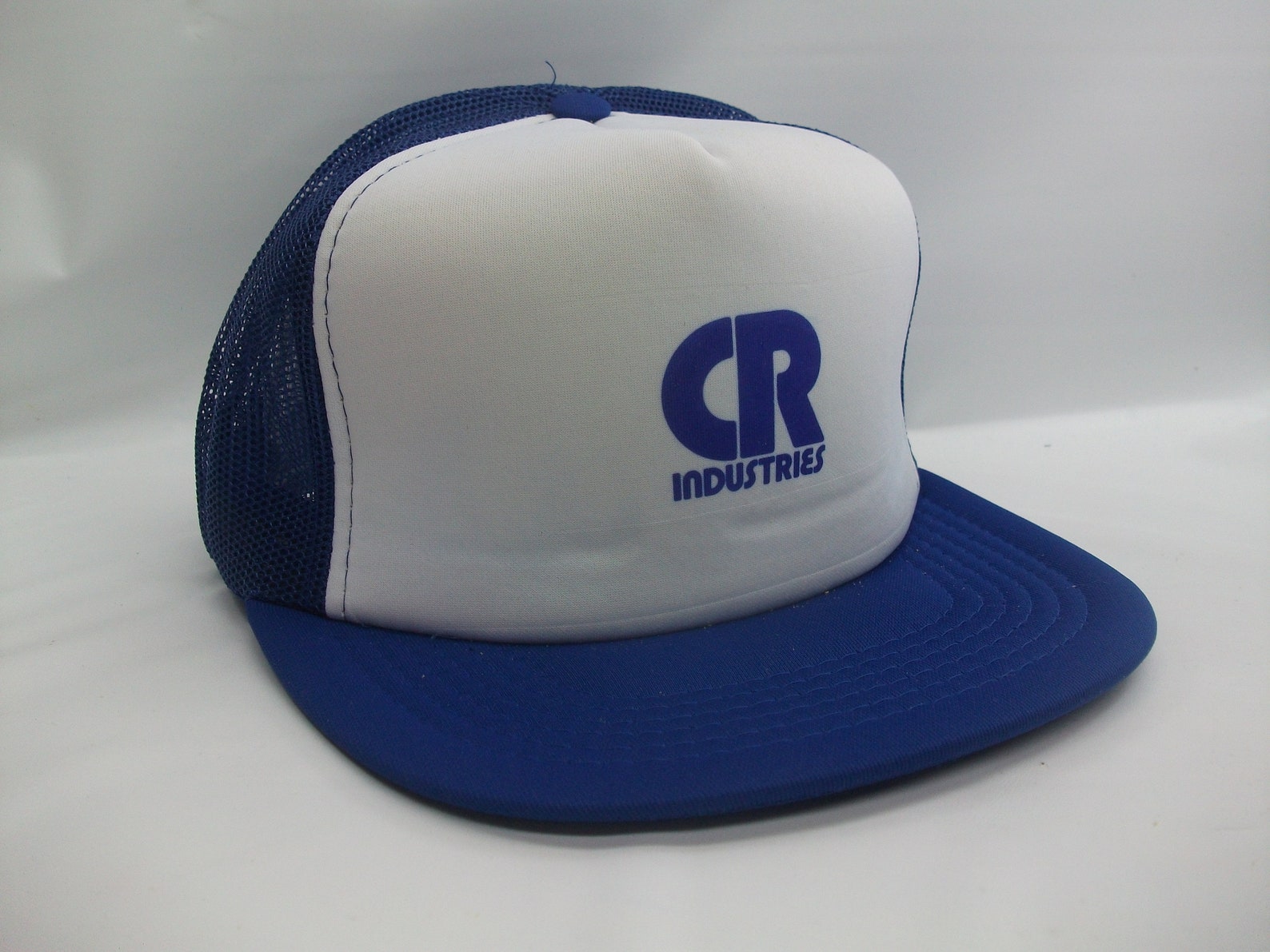 CR Industries Hat Vintage Pennant Winner by K Brand Blue White - Etsy
