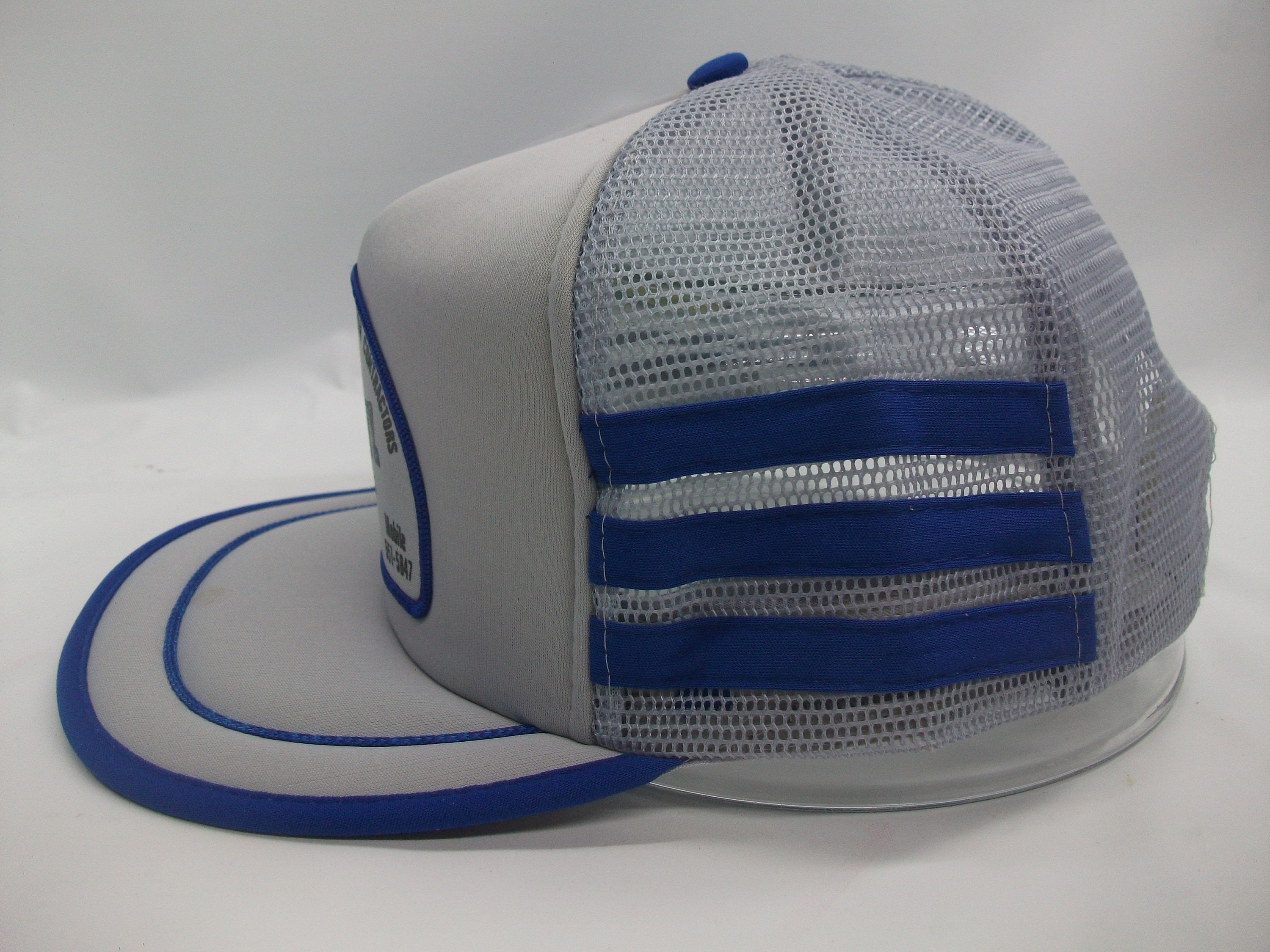 DDT Oil Gas Production Contractors Patch Hat Vintage Gray 3 Tri Side ...