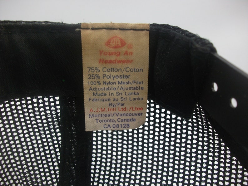 TL Armstrong & Sons Ltd Apohaqui NB Transport Truck Hat Vintage Black ...