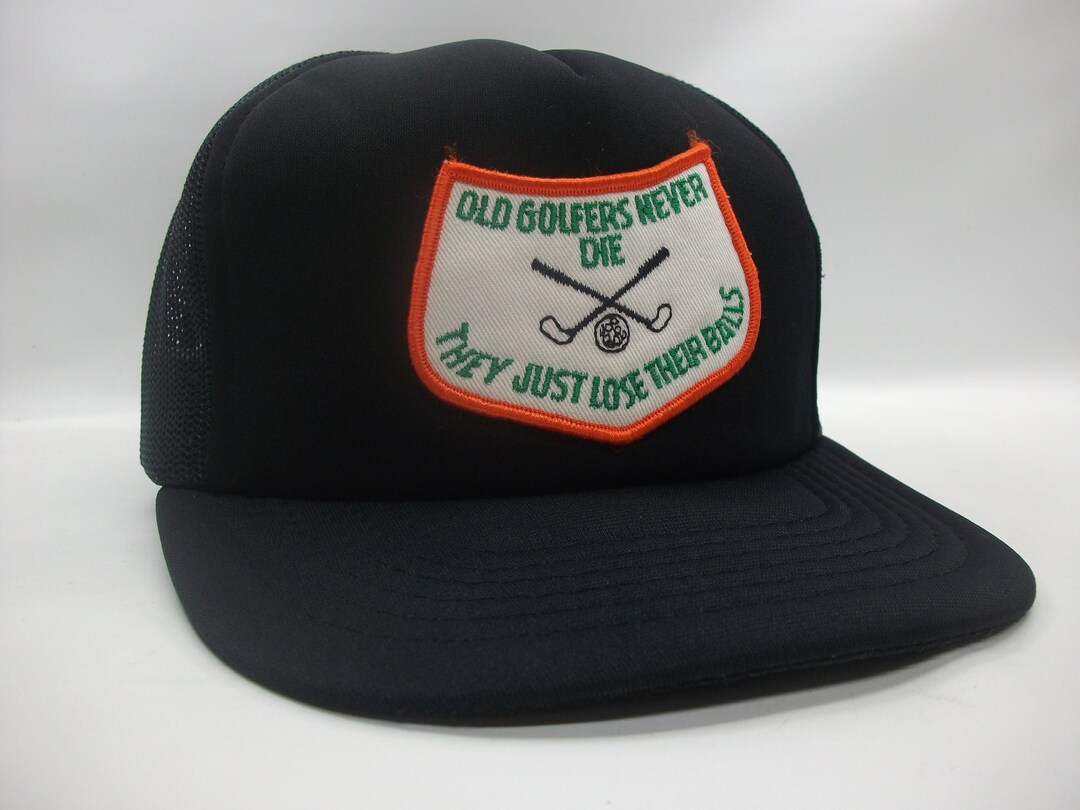 Old Golfers Never Die They Just Lose Their Balls Joke Gag Funny Humor ...