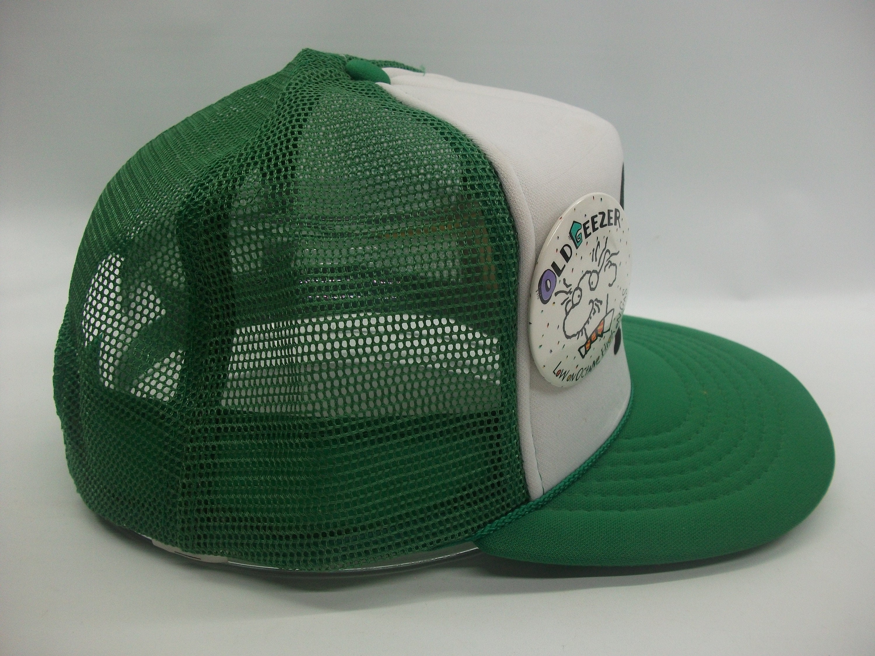 Old Fart Hat Birthday Joke Gag Funny Humor Novelty Vintage Green White ...