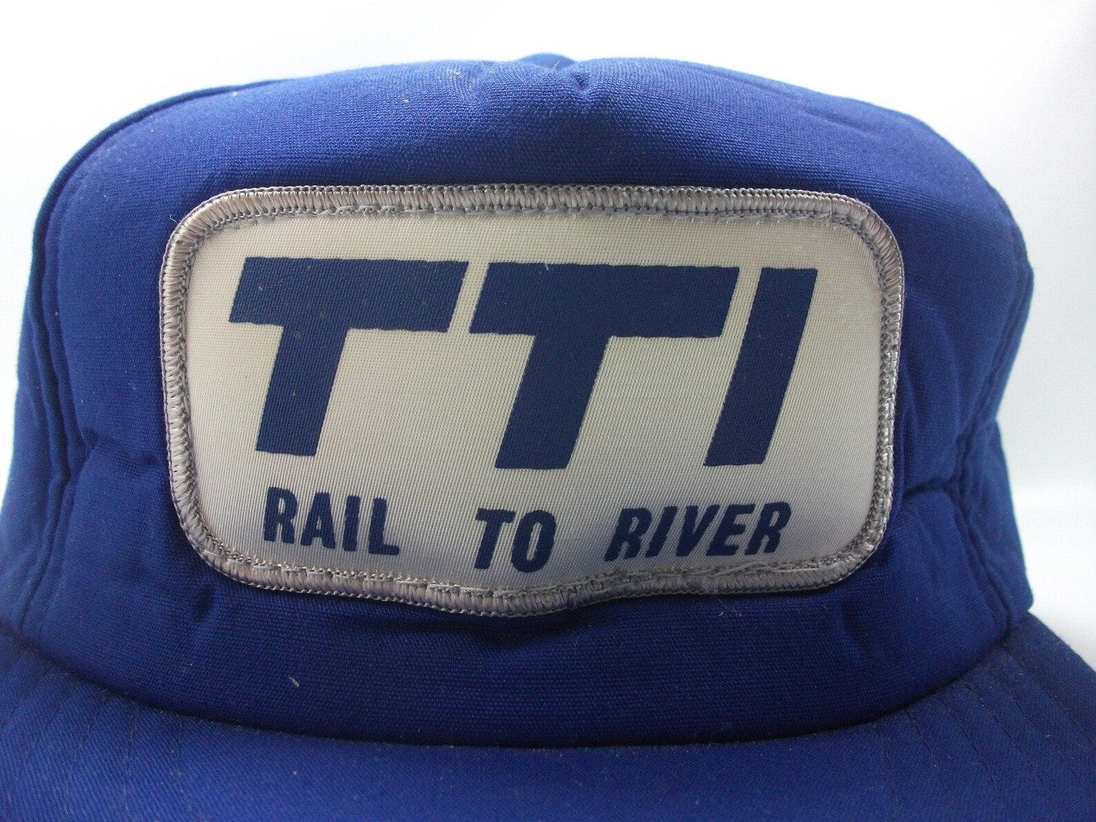 TTI Rail to River Patch Hat Vintage Blue Snapback Baseball Cap - Etsy